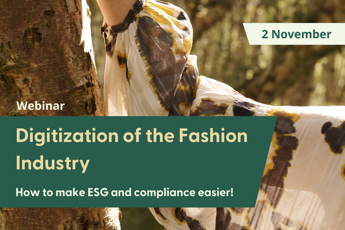 Webinar: Digitization of the Fashion Industry – how to make ESG and ...