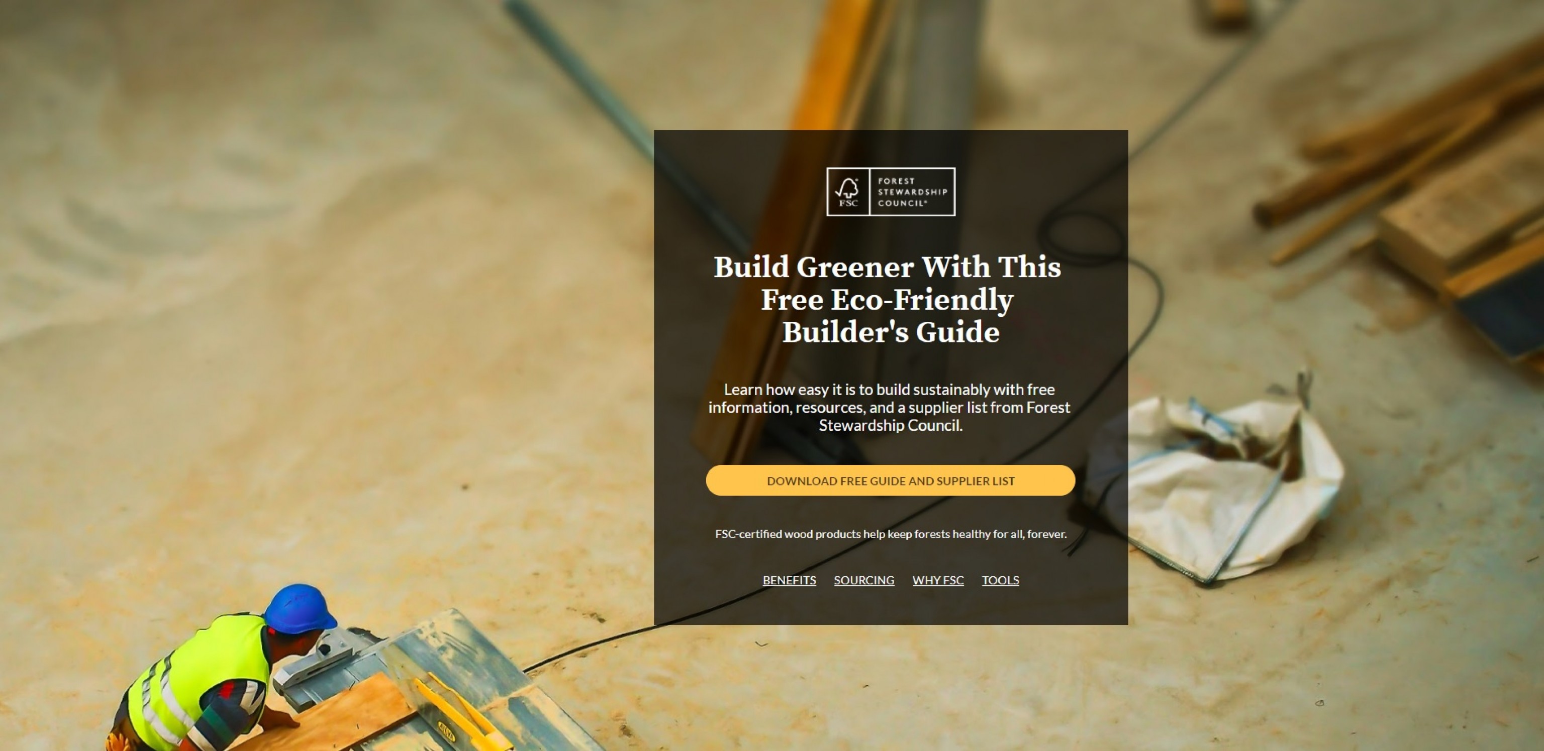 New Digital Campaign to Promote FSC in Construction | Forest ...